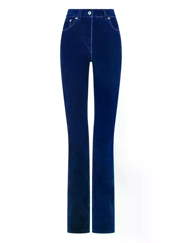 FERRAGAMO Straight-leg Velvet Trousers