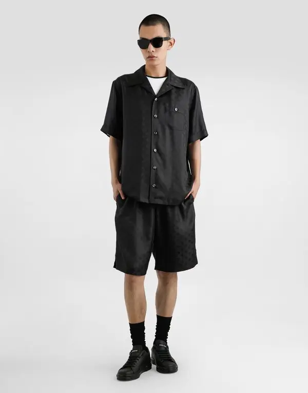 Dolce & Gabbana Dg Logo Jacquard Trousers