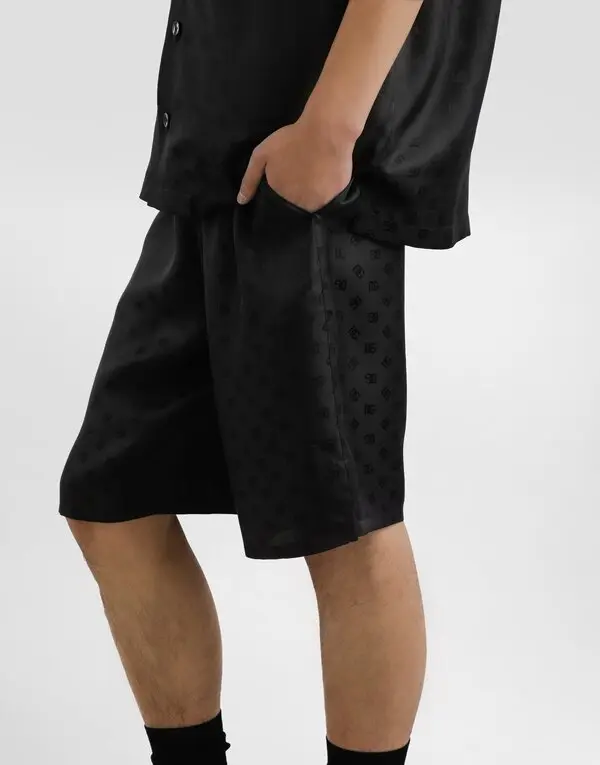 Dolce & Gabbana Dg Logo Jacquard Trousers