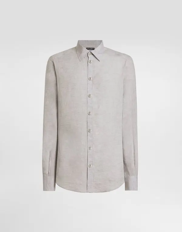 Dolce & Gabbana Martini Linen Shirt