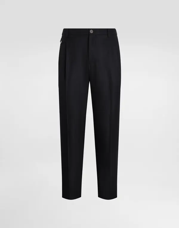Dolce & Gabbana Tailored Wool Pants With Double Darts