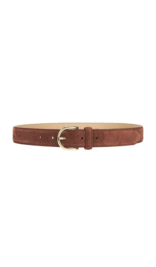 FAVORITE DAUGHTER The Juni Belt - Tan & Polished Gold