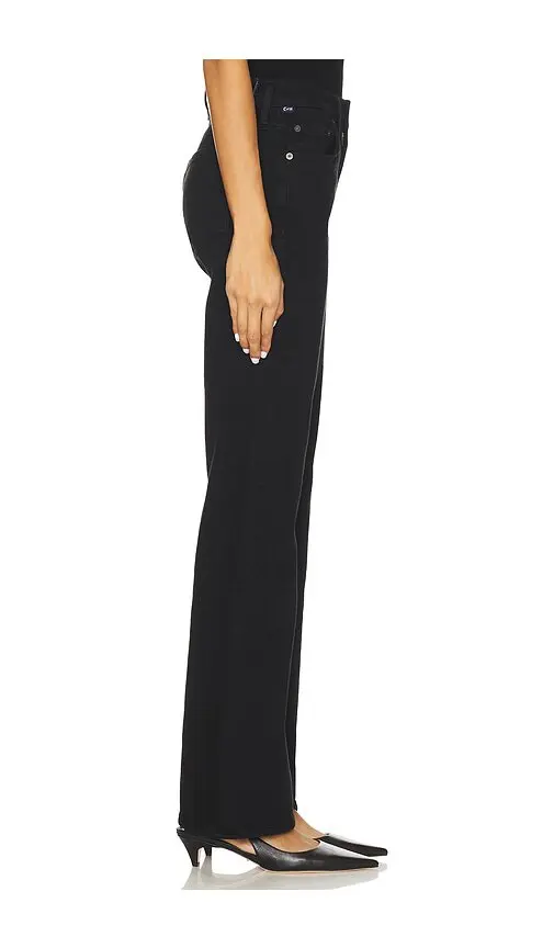 Citizens Of Humanity Genova Cashmere Low Rise Boot Jeans - Starless
