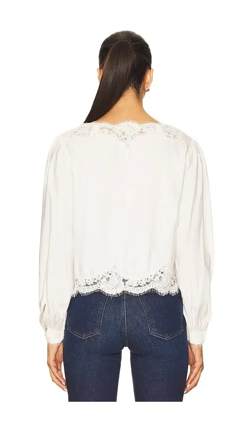 Cami Nyc Yuri Lace Trimmed Blouse