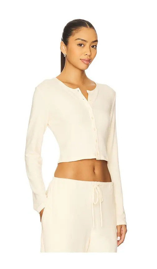 LESET Lauren Crop Slim Fit Tee