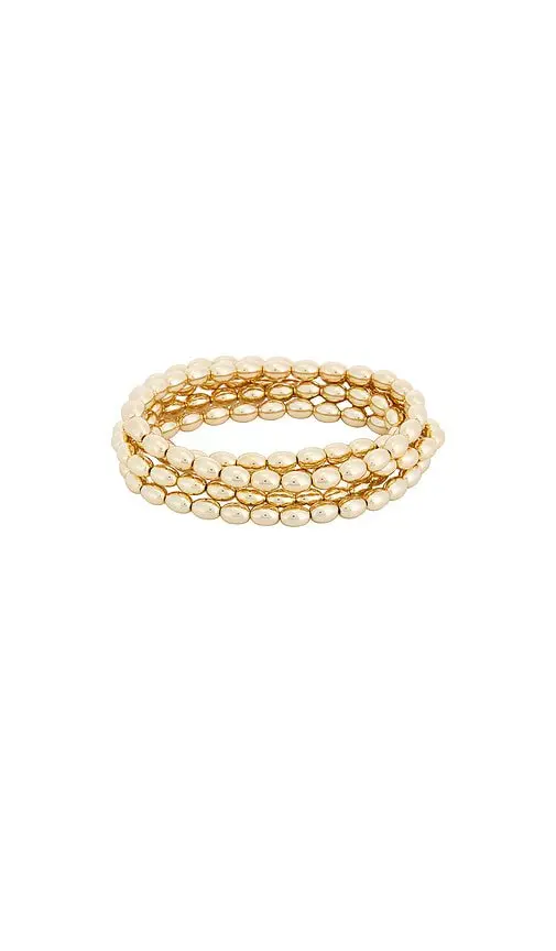 8 Other Reasons Sorrento Stack Bracelets - Gold