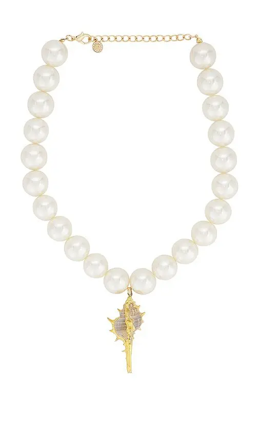 8 Other Reasons Siren Pearl Necklace - Cream Pearl & Shell