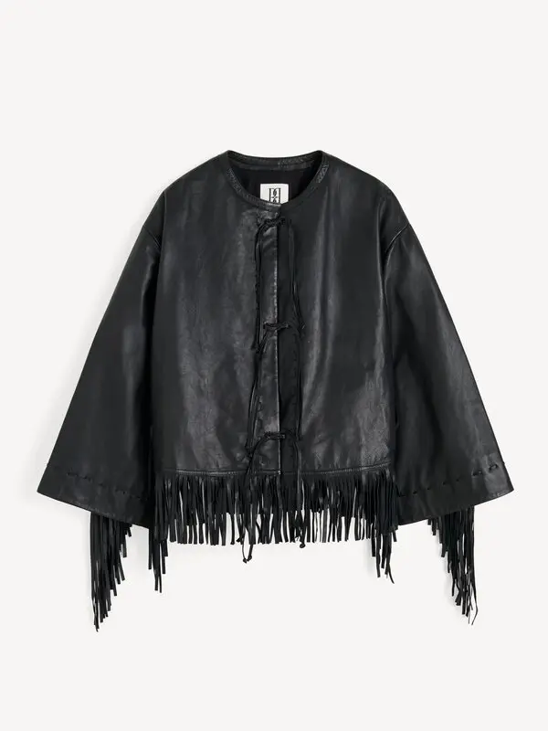 BY MALENE BIRGER Zoena Leather Jacket