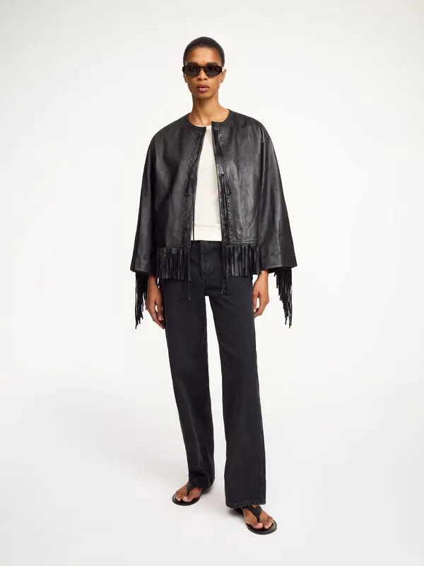 BY MALENE BIRGER Zoena Leather Jacket