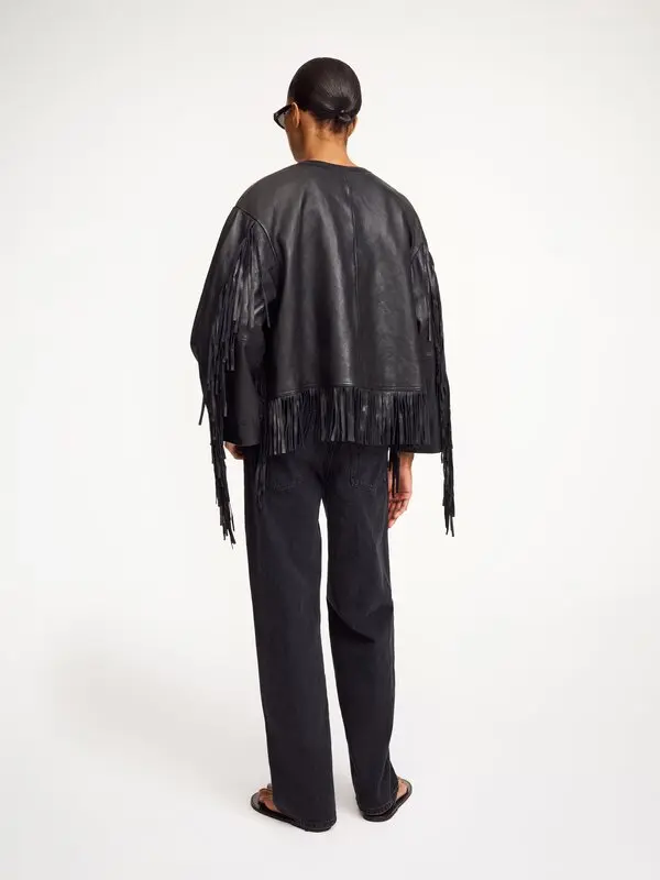 BY MALENE BIRGER Zoena Leather Jacket