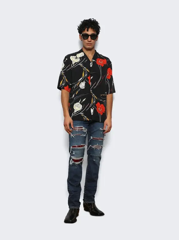 Amiri Croc Slim Thrasher Jean