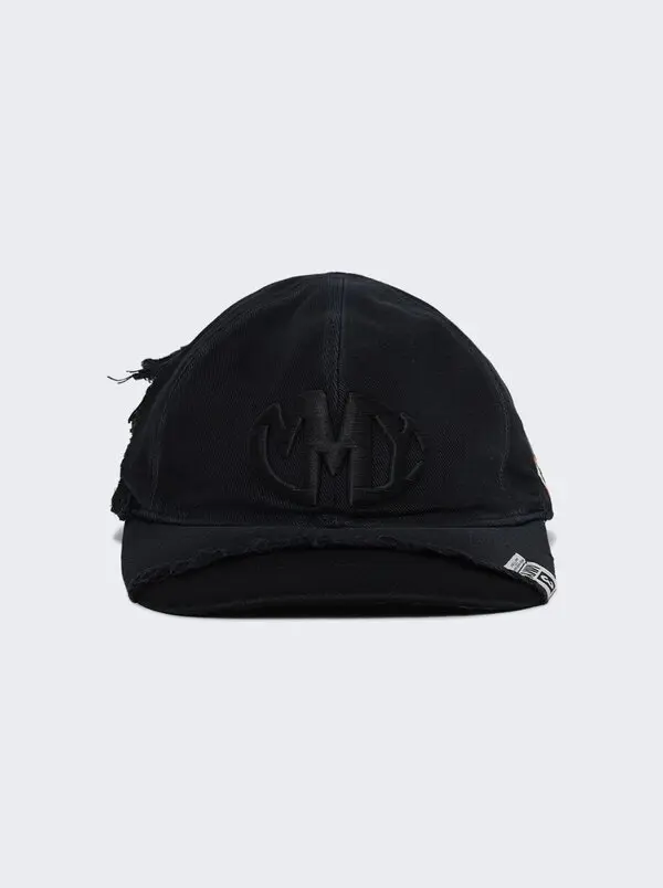 Mihara Yasuhiro Crushed Detail Cap - Black