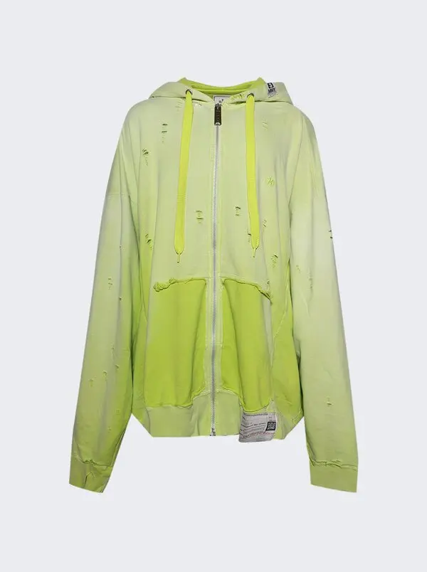 Mihara Yasuhiro Sun Faded Huge Cotton Parka - Yellow