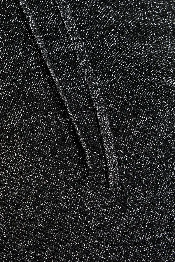 Missoni Metallic Knitted Hoodie - Black