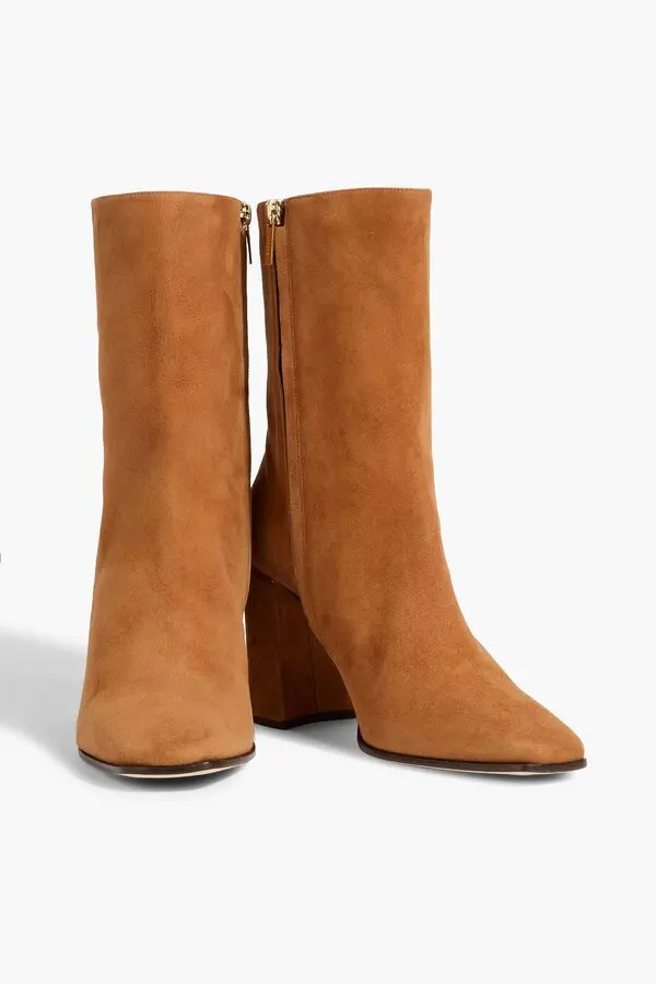 JIMMY CHOO Loren 85 Suede Ankle Boots