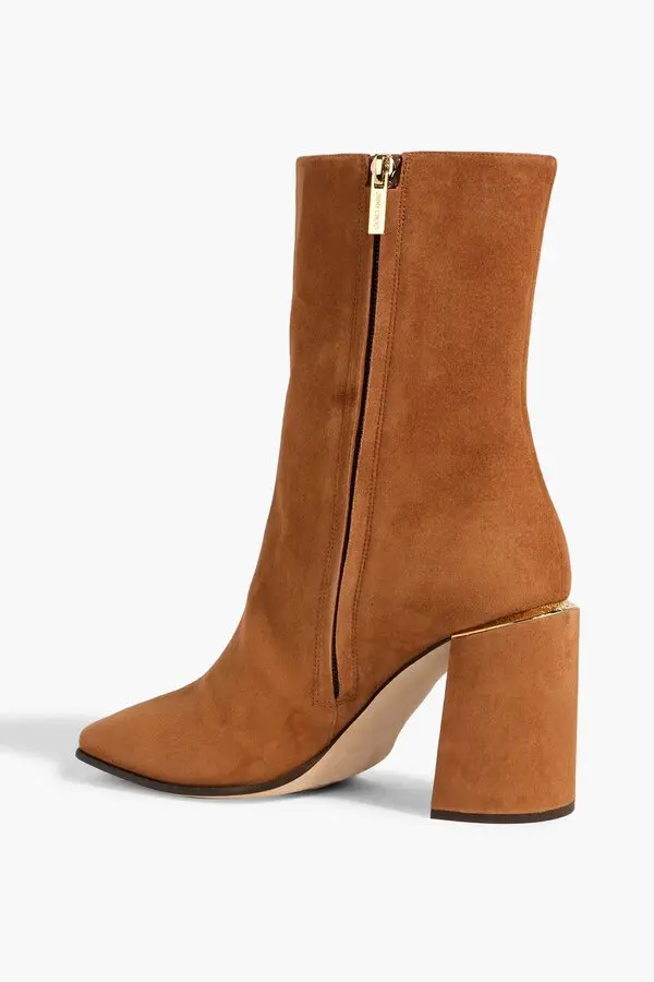 JIMMY CHOO Loren 85 Suede Ankle Boots