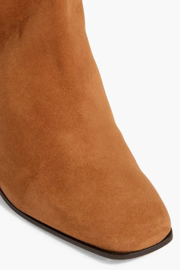 JIMMY CHOO Loren 85 Suede Ankle Boots