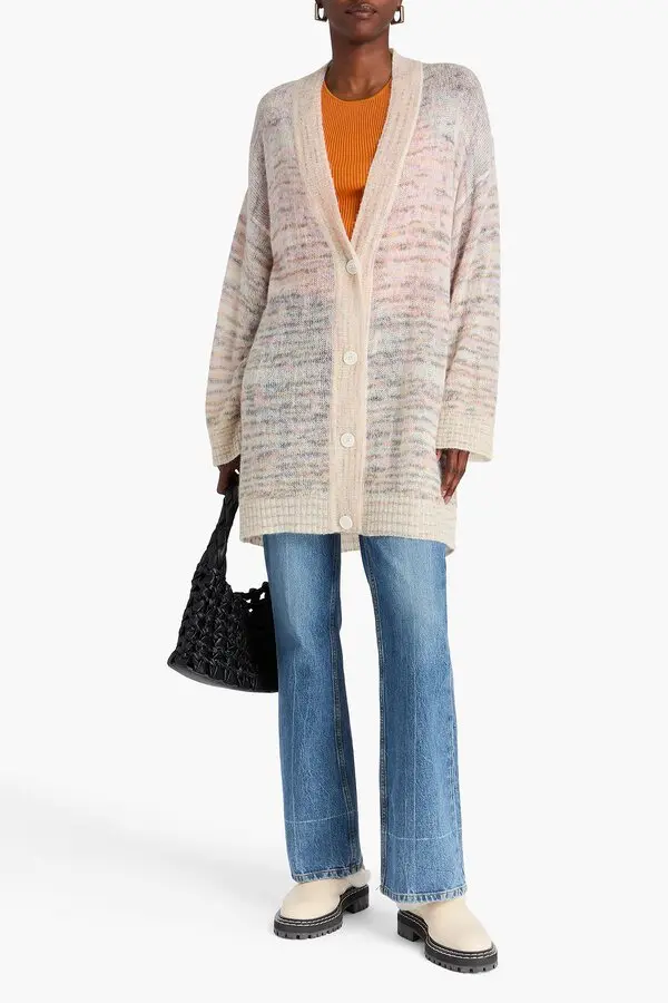 Missoni Spacedyed Crochet-knit Cardigan