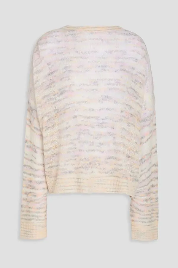 Missoni Spacedyed Crochet-knit Sweater