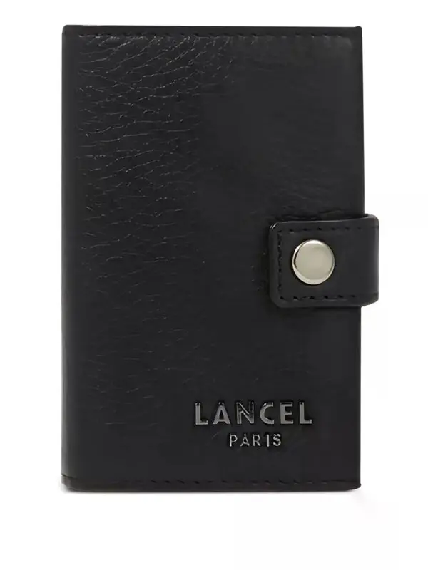 LANCEL Come Leather Card Holder - Black