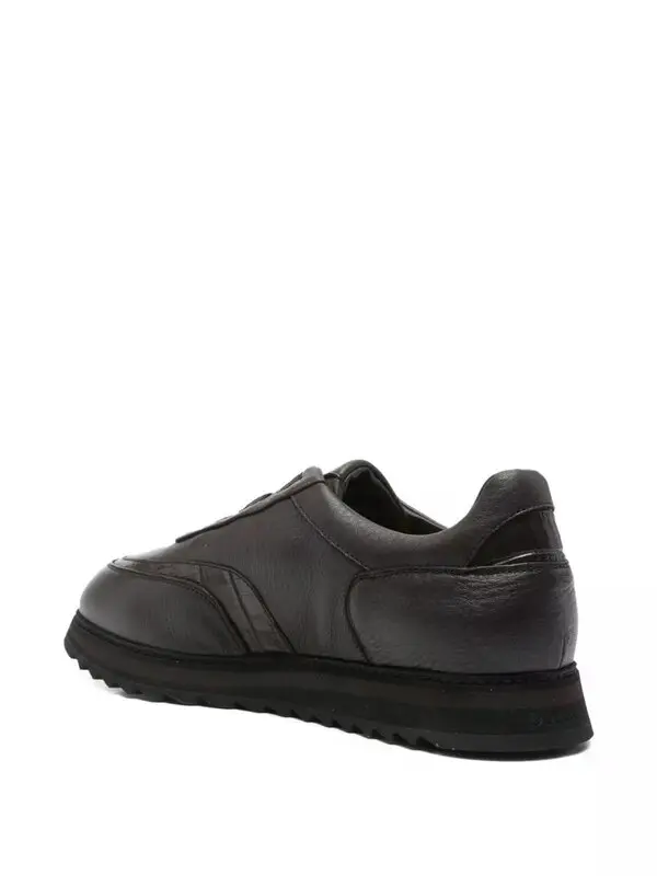 DOUCAL'S Panelled Leather Sneakers