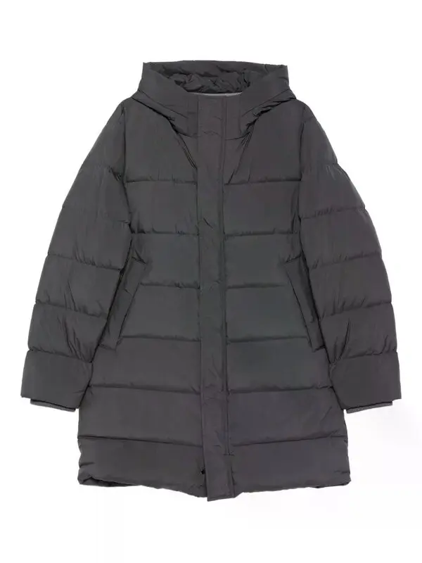 Corneliani Hooded Quilted Coat