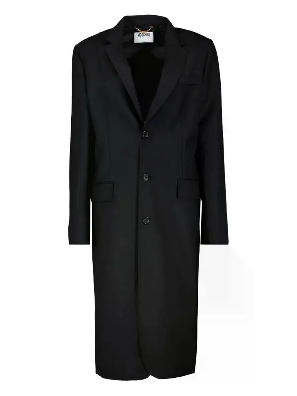 Moschino Button-fastening Coat