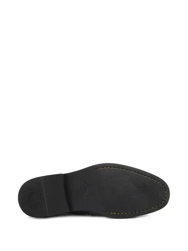 DOUCAL'S Elastic-panel Suede Chelsea Boots