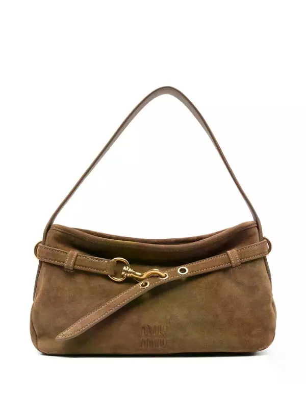 Miu Miu Suede Shoulder Bag
