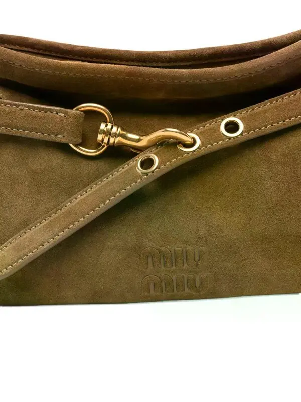 Miu Miu Suede Shoulder Bag