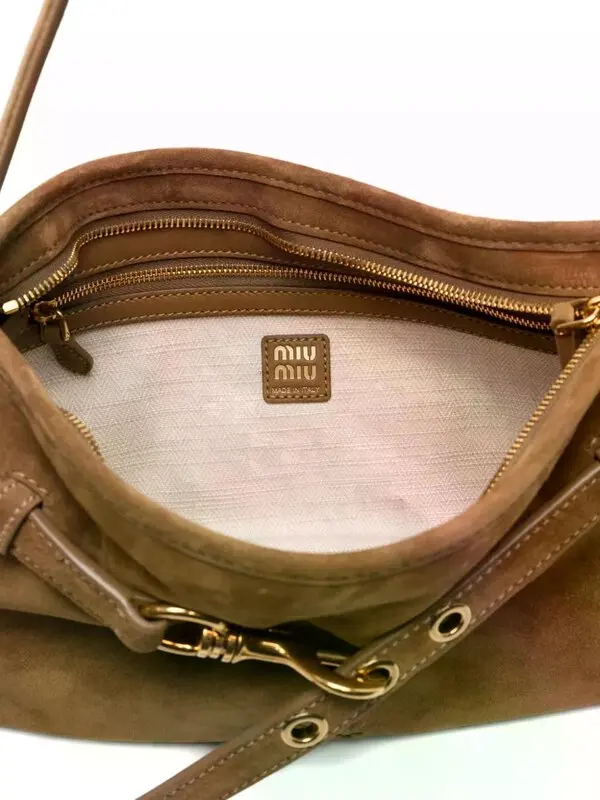 Miu Miu Suede Shoulder Bag