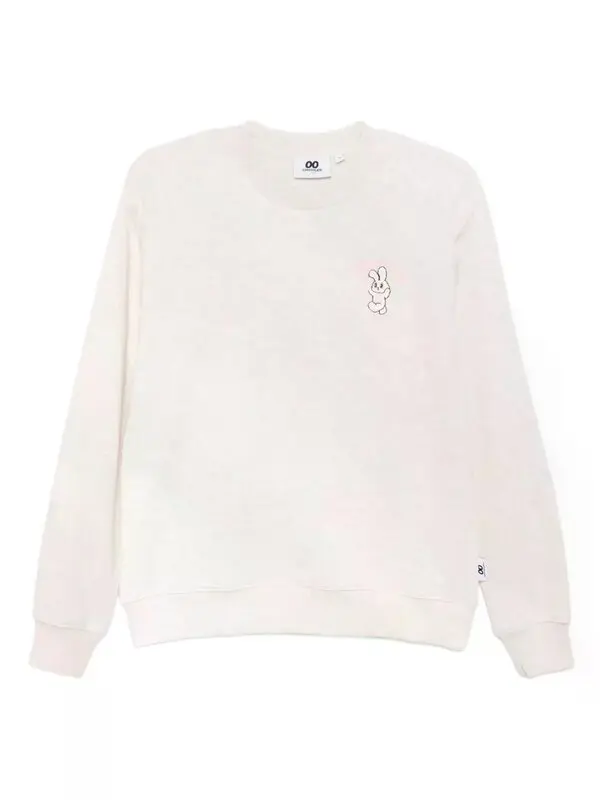 CHOCOOLATE Logo-embroidered Sweatshirt - Neutrals