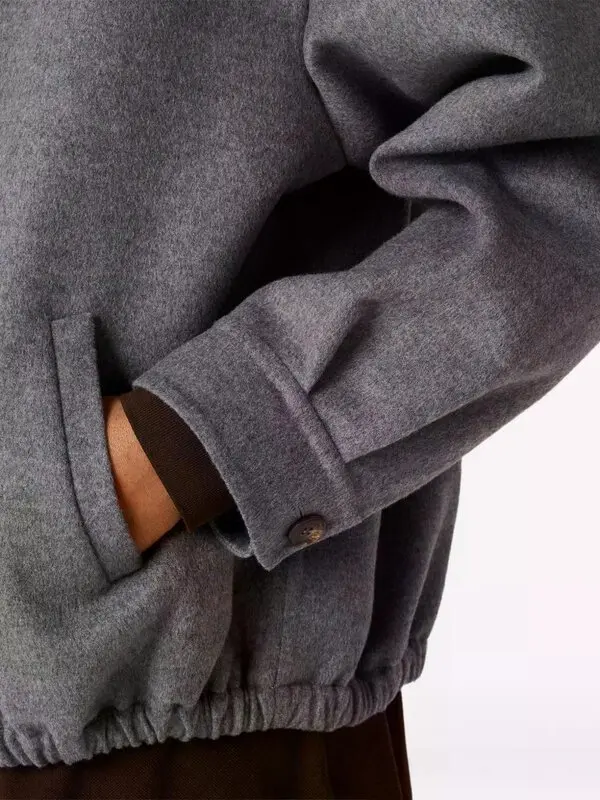 Miu Miu Double Cashmere Blouson Jacket