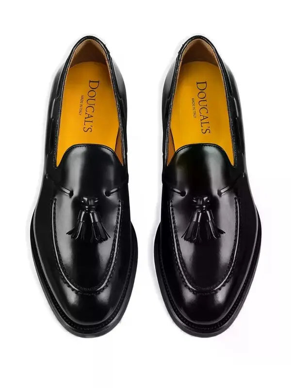 DOUCAL'S Tassel-detailed Leather Loafers