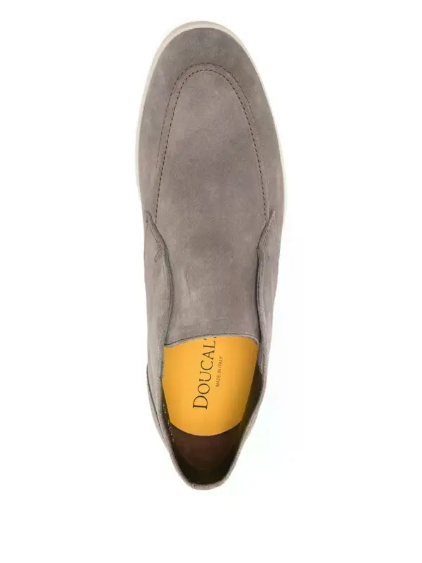DOUCAL'S Suede Slip-on Boots - Grey