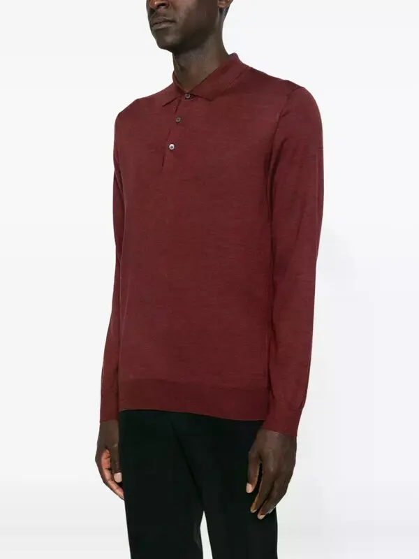 Corneliani Long-sleeve Polo Shirt