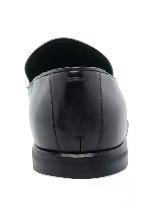 POEVE Round-toe Leather Loafers