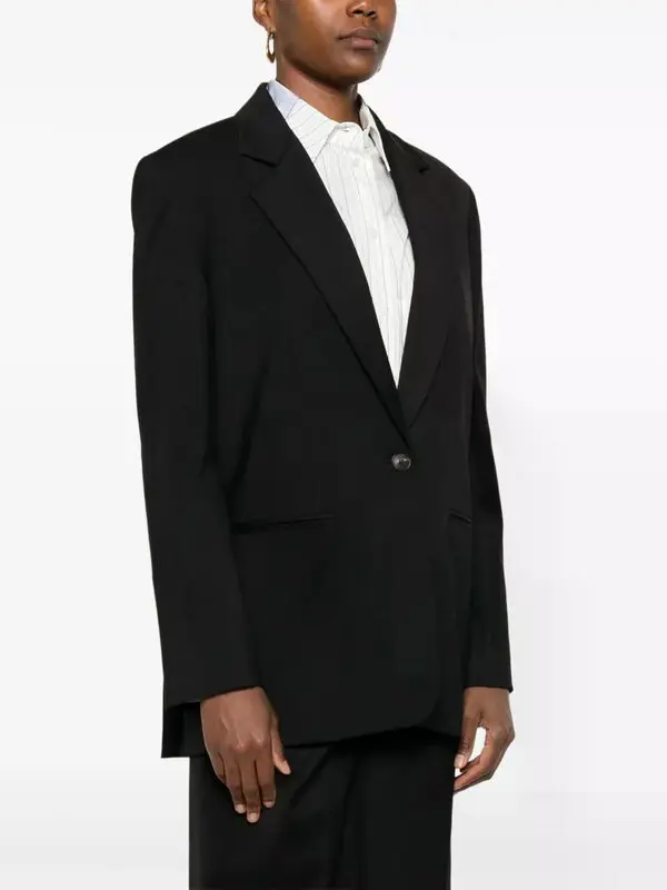TELA Single-breasted Notched-lapel Blazer
