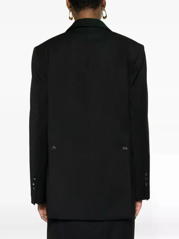 TELA Single-breasted Notched-lapel Blazer