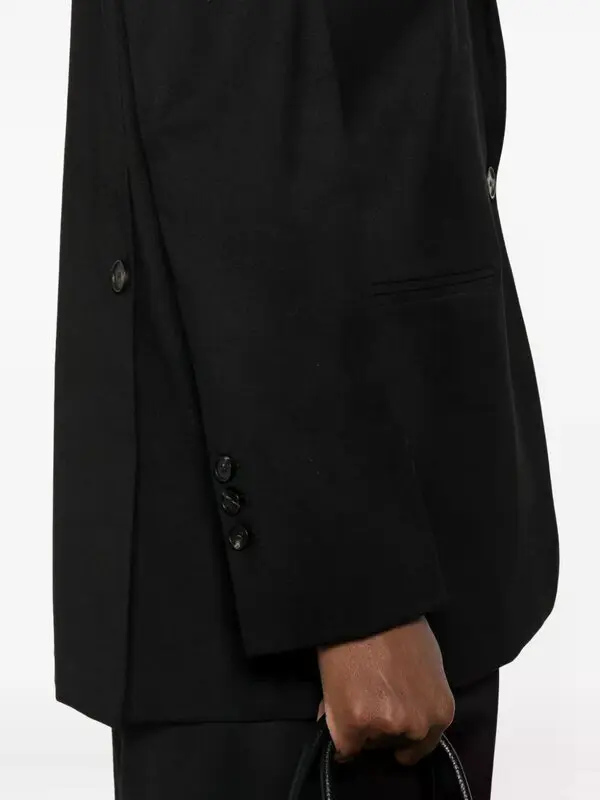 TELA Single-breasted Notched-lapel Blazer
