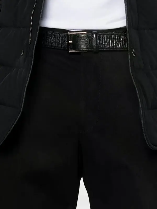 Corneliani Five-pocket Cotton Trousers - Black