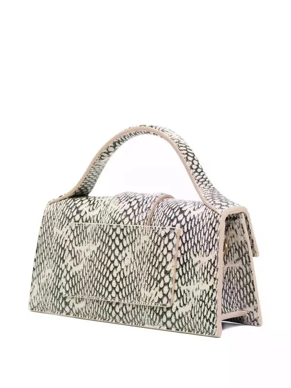 Jacquemus Le Bambino Snake-print Tote