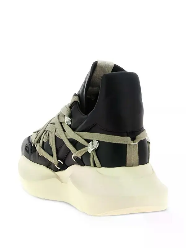 Rick Owens Megalace Geth Runner Lace-up Sneakers