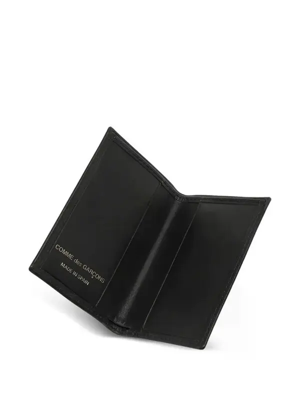 Comme Des Garçons Leather Wallet - Black