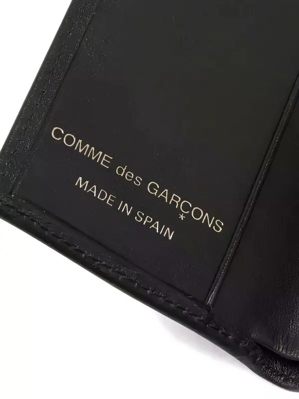 Comme Des Garçons Leather Wallet - Black