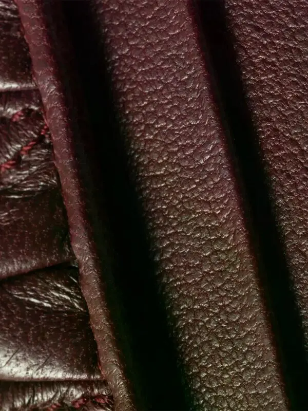 Miu Miu Matelassé Nappa Leather Card Holder - Red