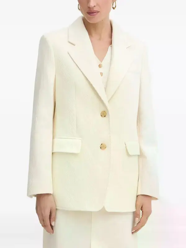 BOSS Herringbone Wool Blazer