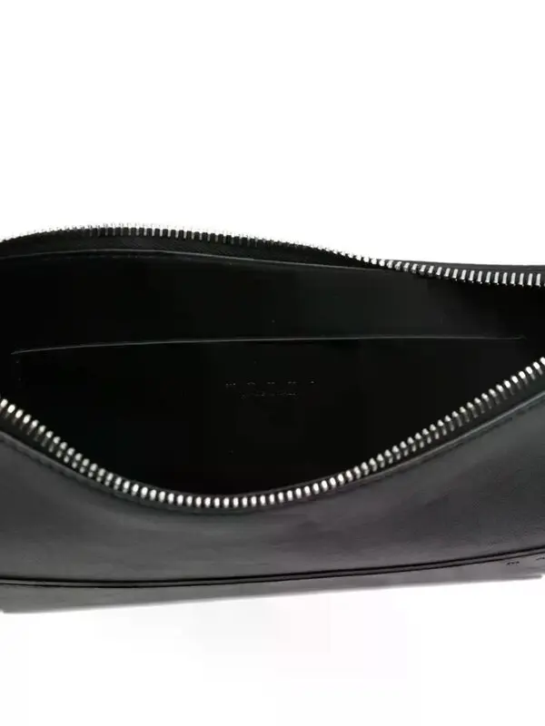 Marni Zip-fastening Leather Shoulder Bag - Black