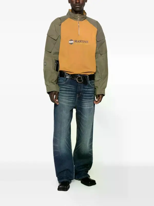 Martine Rose Half-zip Sweatshirt