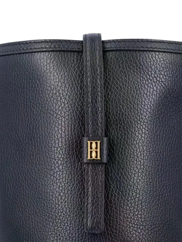 BY MALENE BIRGER Leather Top-handle Bucket Bag